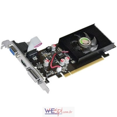 Wespi Atacado : PLACA DE VIDEO GEFORCE NVIDIA G210 1GB DDR2 64BITS VGA-210-C2-1024 - PC - POINT ...